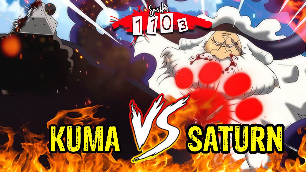 SPOILER OP 1103 - GILAAA AKHIRNYAAA!! KUMA TIBA DI EGGHEAD!! KUMA VS ...