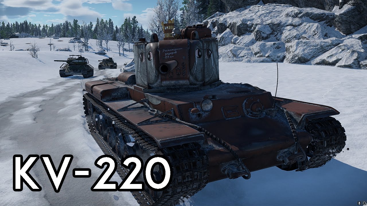 JE CARRY LES VIEWERS AVEC LE KV-220 - War Thunder - YouTube
