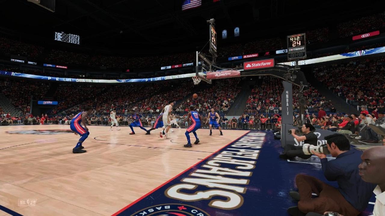 NBA 2K21 PS5 graphics halftime show - YouTube