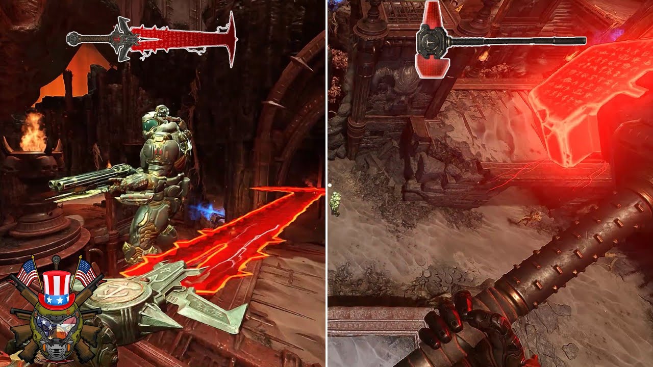 Using the CRUCIBLE and HELLBREAKER on a Slayer | DOOM Eternal - YouTube