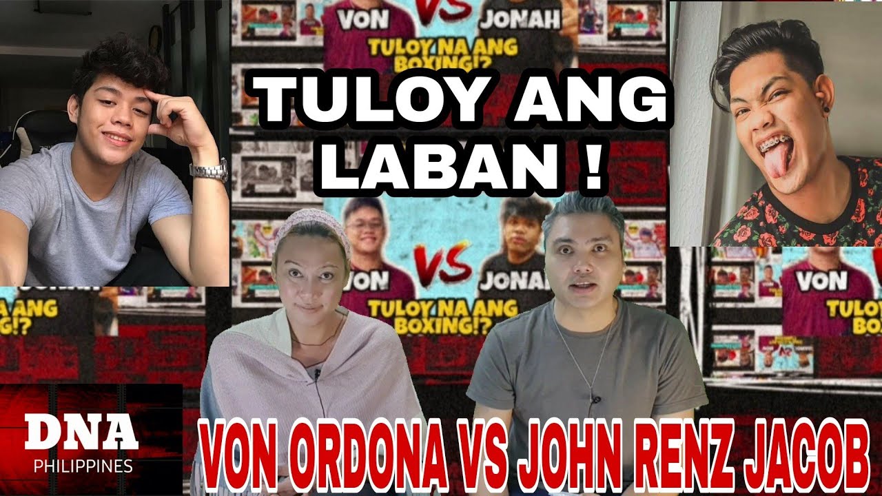TULOY ANG LABAN! Jonah renz jacob ng brusko brothers vs Von Ordona ng ...