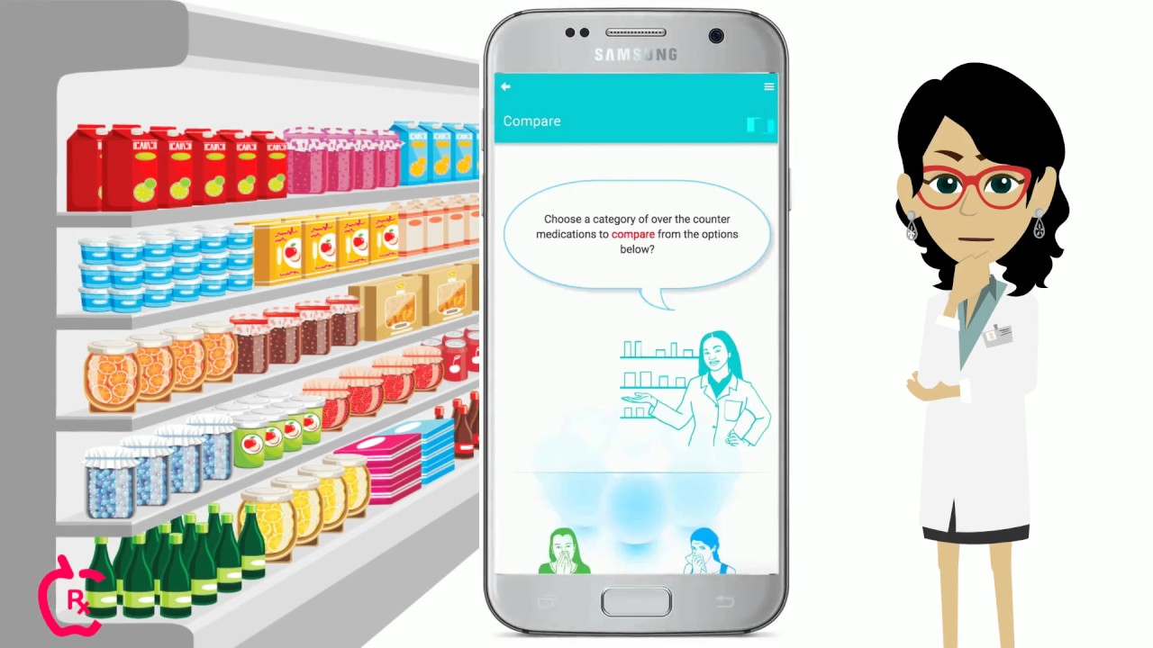 What is the interactive pharmacy self-care healthcare app called ...