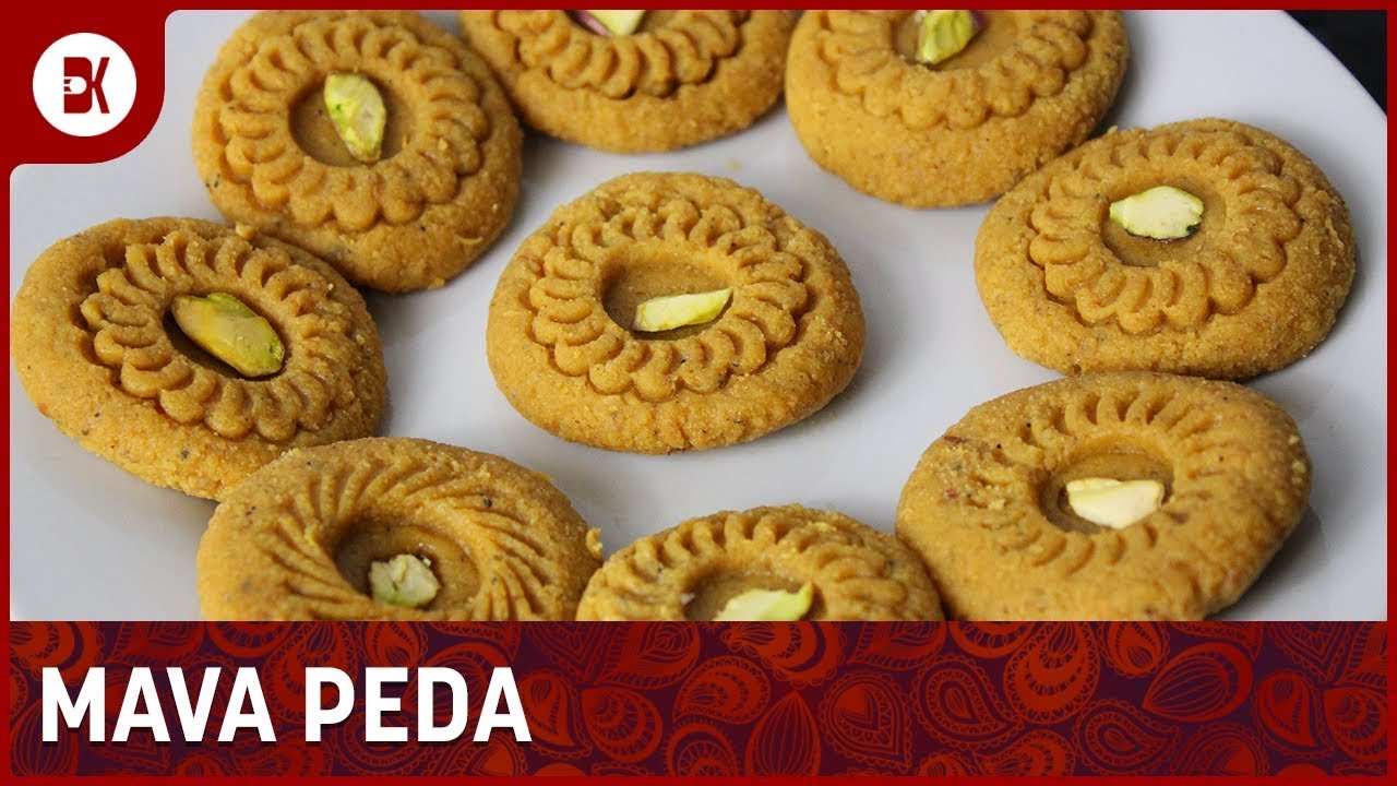 Mava Peda Recipe | #diwali Special Mava Peda | #mavapeda | Khoya Peda ...
