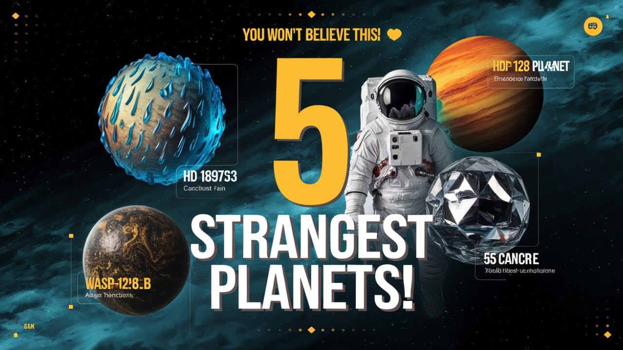 5 Most Bizarre Planets in the Universe! 🌍 You Won’t Believe These Exist ...