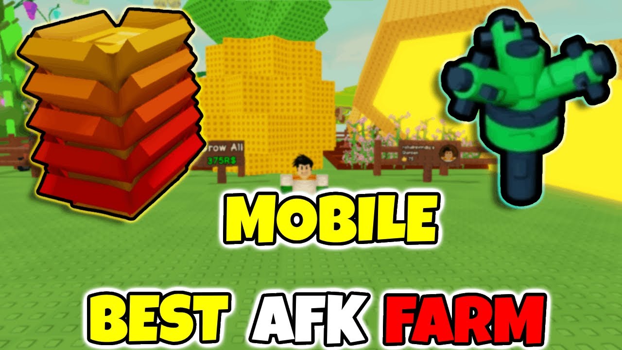 Best Mobile AFK FARM in Grow A Garden! (Roblox Mobile Farming Guide ...