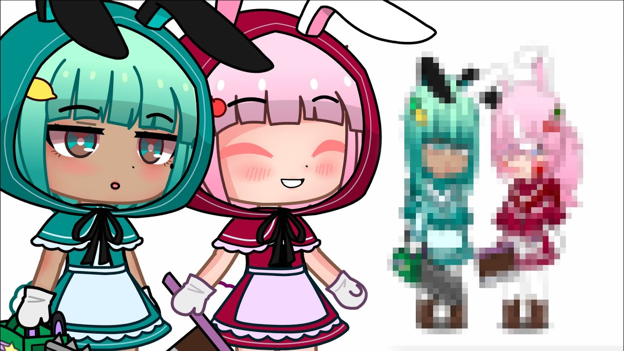 Recreating Lemo and Yuni in my style :) - YouTube