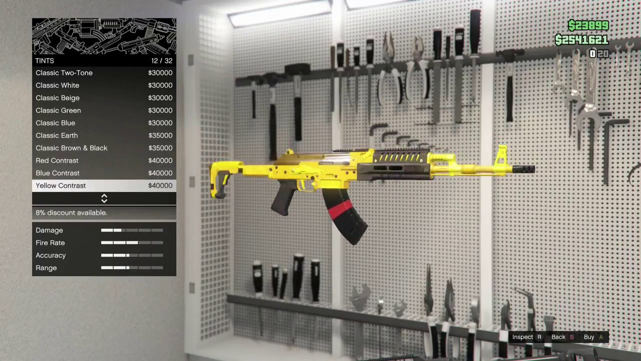 GTA V: Gun Running Assault Rifle MK 2 Upgrade - YouTube