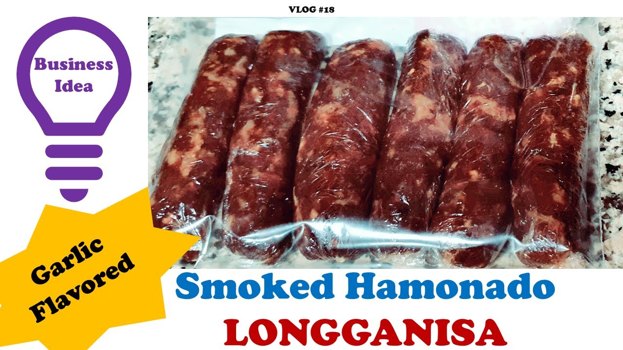 BUSINESS IDEA || HOW TO MAKE THE BEST HOMEMADE SMOKED GARLICKY HAMONADO ...