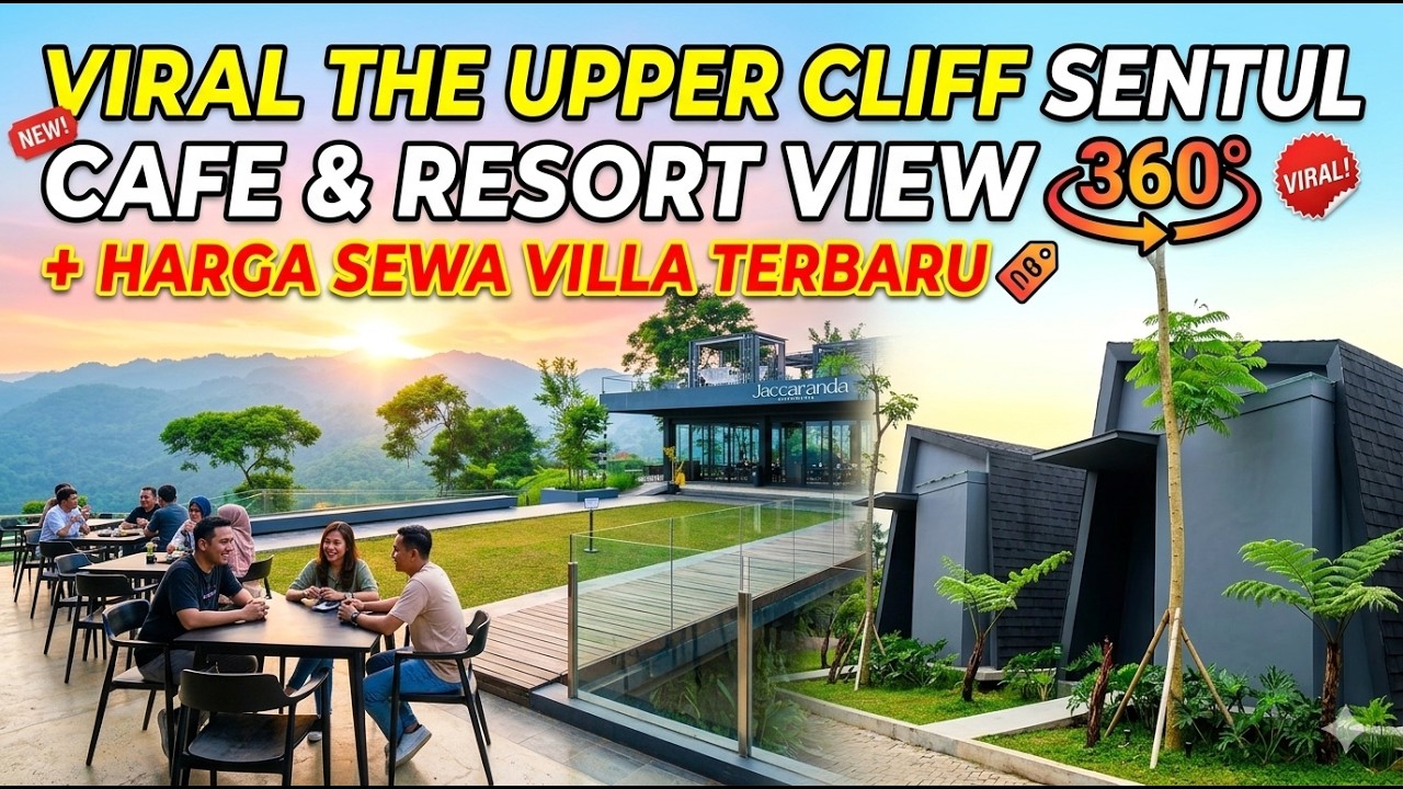 THE UPPER CLIFT SENTUL CAFE & RESORT DENGAN VIEW 360° HARGA SEWA ...