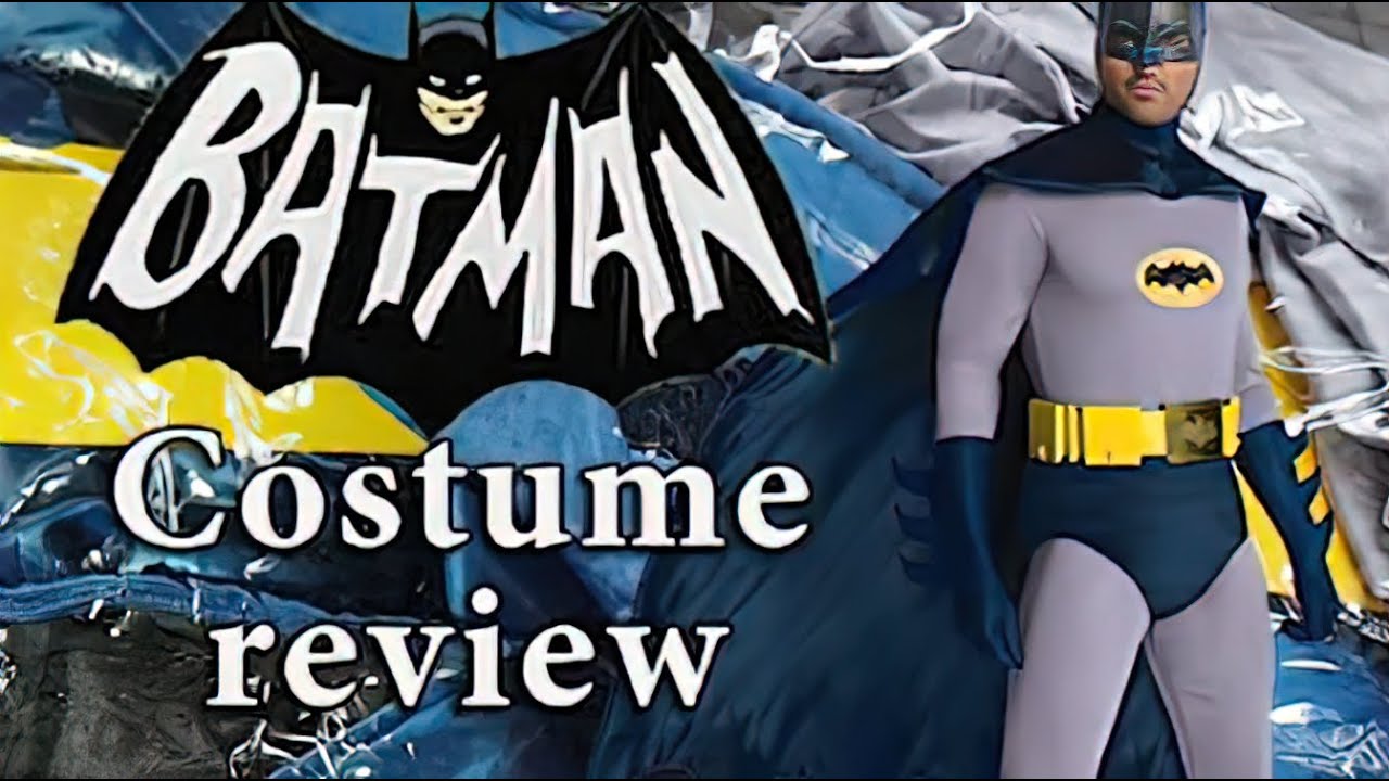 Rubie's Batman 1966 Costume Review - YouTube