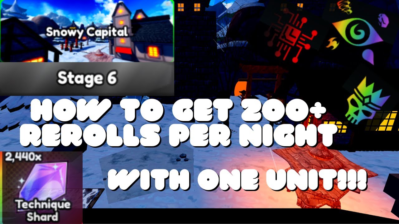 200+ Rerolls Per Night with One Unit! How to Macro Snowy Capital Act 6 ...