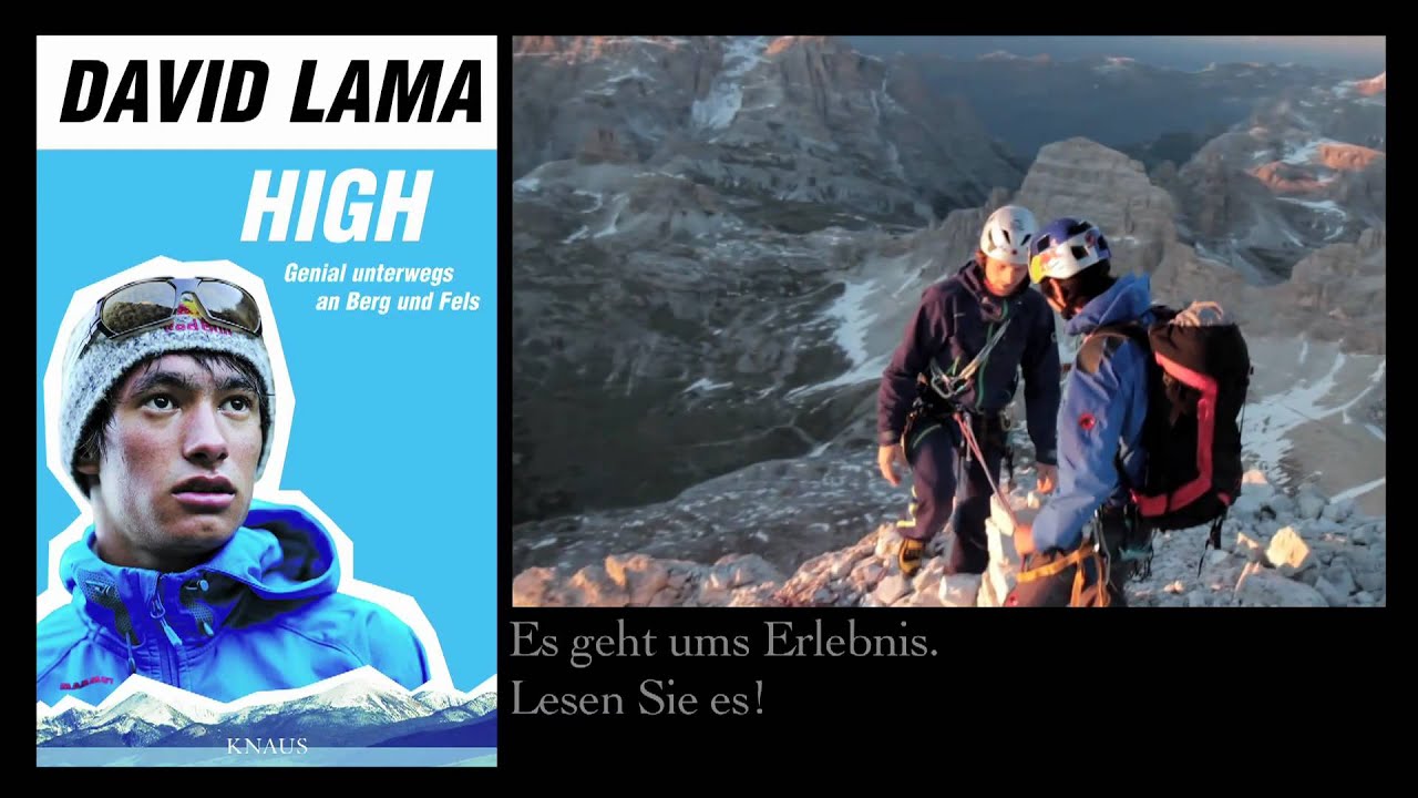 David Lama - "High. Genial unterwegs an Berg und Fels" - Knaus - YouTube