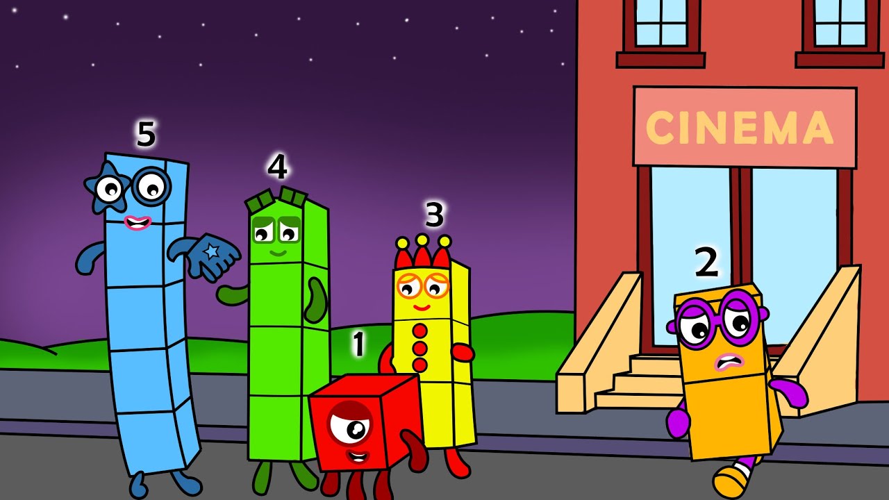 Numberblocks 2 ignored by his friends after watching a movie ...