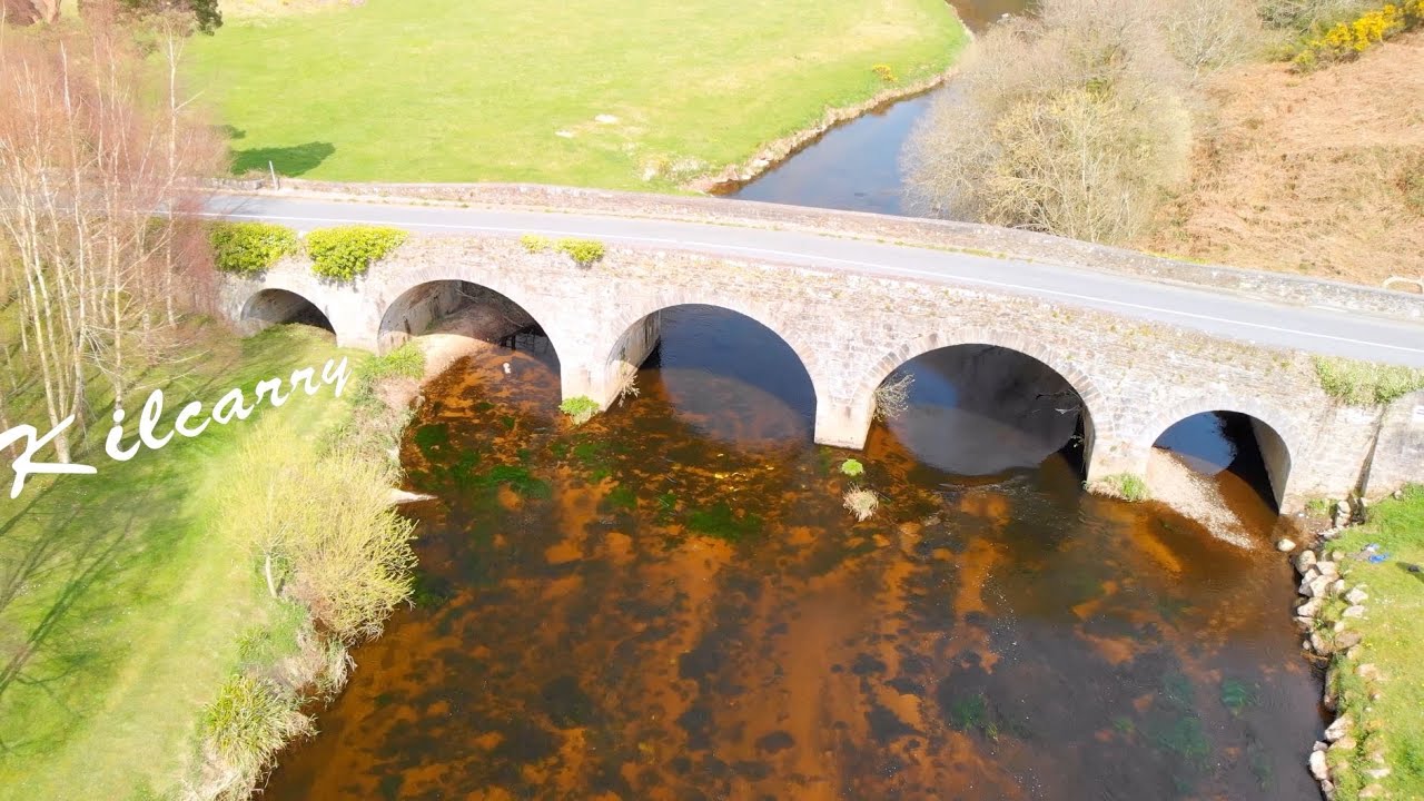 Kilcarry Bridge Drone Footage - YouTube