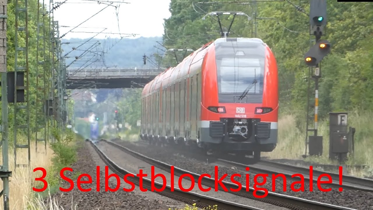 ZWEI Züge auf dem GLEICHEN Gleis? - so funktionieren Selbstblocksignale ...