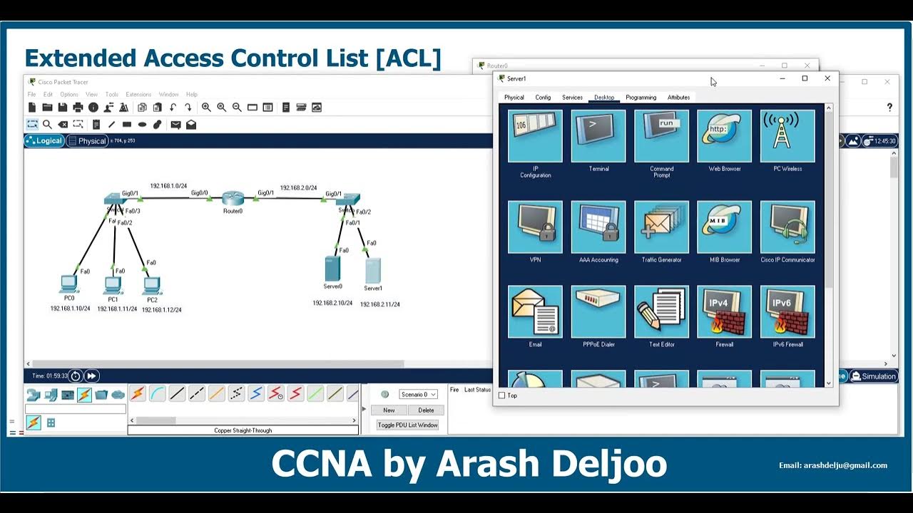 2 ACL - Extended Access Control List (ACL) by ArashDeljoo - Part6/13 ...