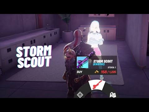 FORTNITE SEASON 5: Exotic Storm Scout Sniper Rifle Location - YouTube