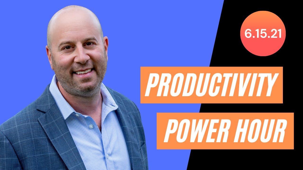 Productivity Power Hour w/ Erik Gimbel 6.15.21 - YouTube