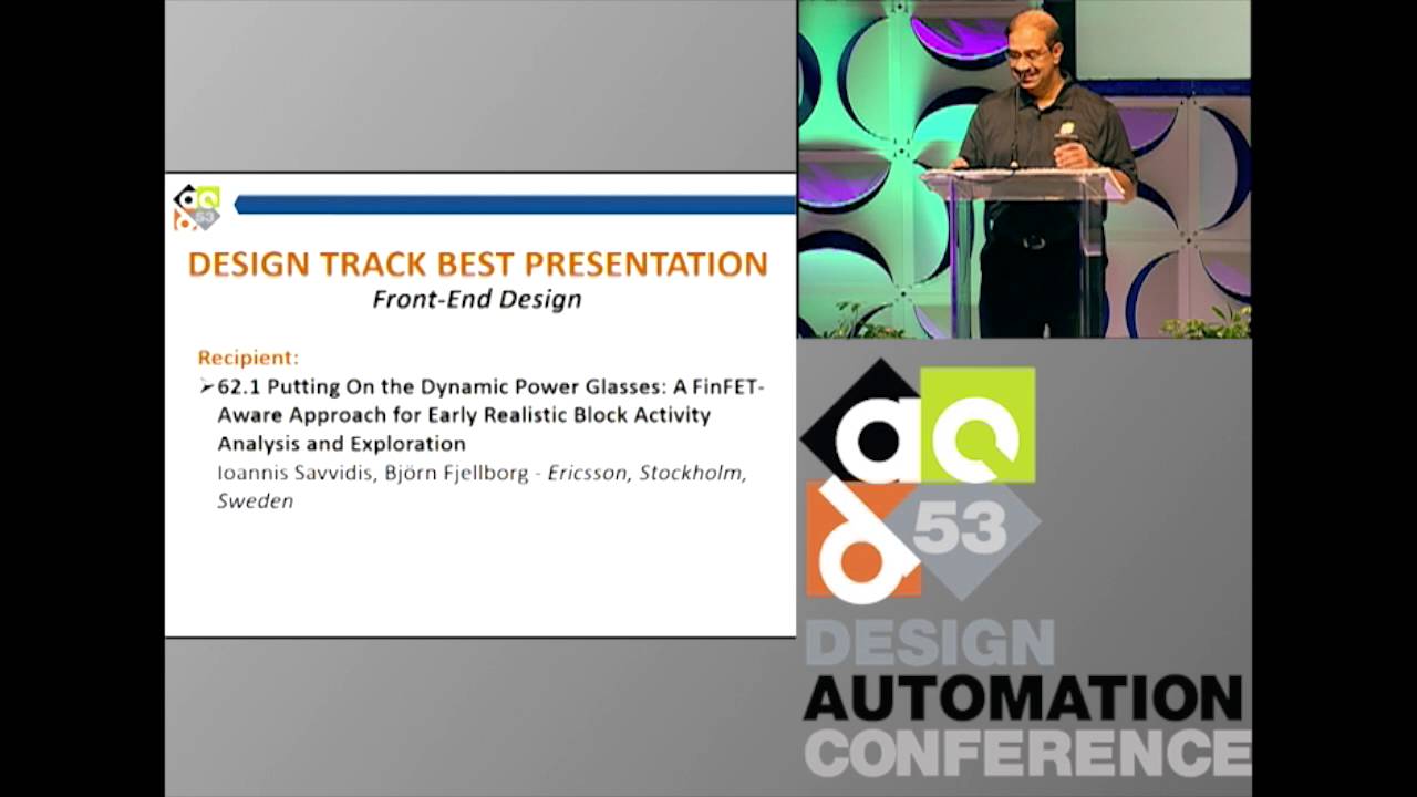 DAC 2016 | Best Paper & Poster Awards - YouTube