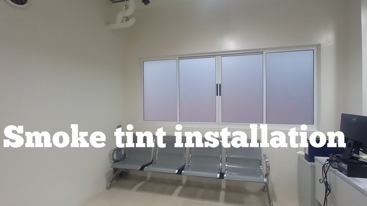 SMOKE TINT INSTALLATION/PAANO MAGKABIT NG SMOKE TINT SA BINTANA OR ...