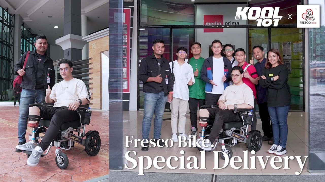 Fresco Bike X Kool101: Kejutan Istimewa untuk Haikal dan Sahabat! - YouTube