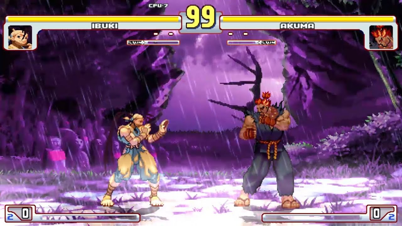Ibuki VS Akuma - Street Fighter III 3rd Strike HD IKEMEN Preview | # ...