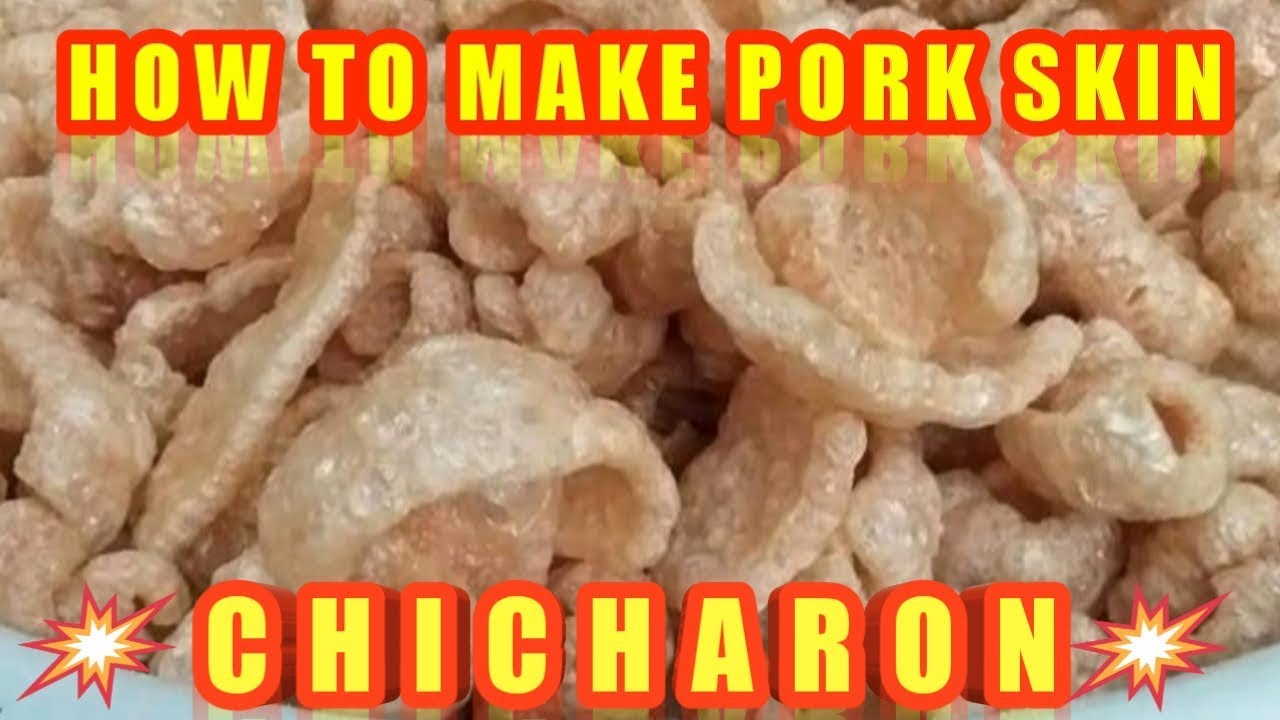 HOW TO COOK CHICHARON - YouTube