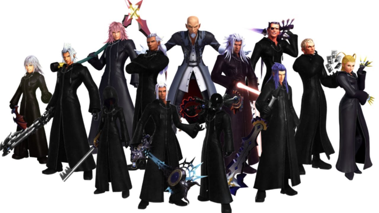 Kingdom Hearts III - All Solo Organization XIII Fights No Damage (Level ...