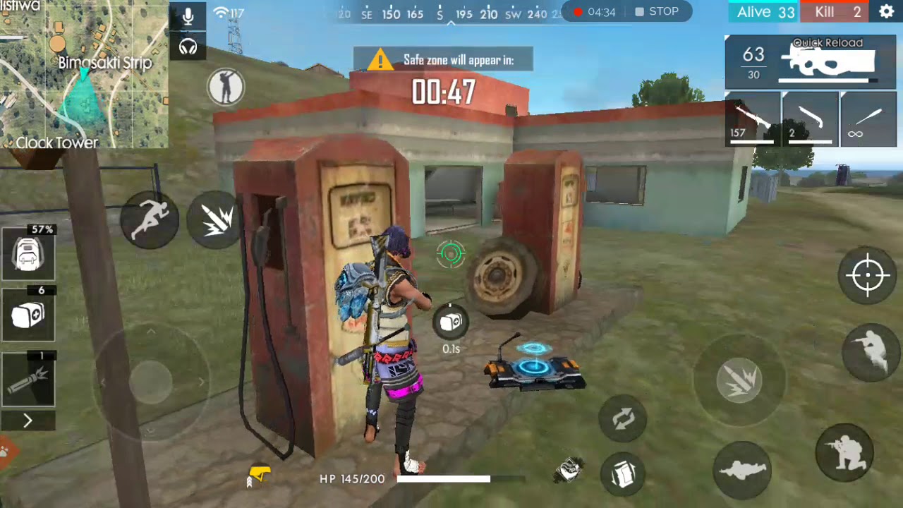 Free fire Heroic Rank push solo vs Squad - YouTube