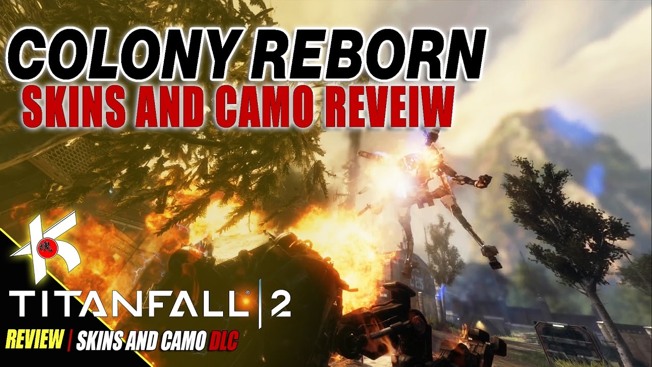 Titanfall 2 | NEW COLONY REBORN SKINS AND CAMO REVEIW - YouTube