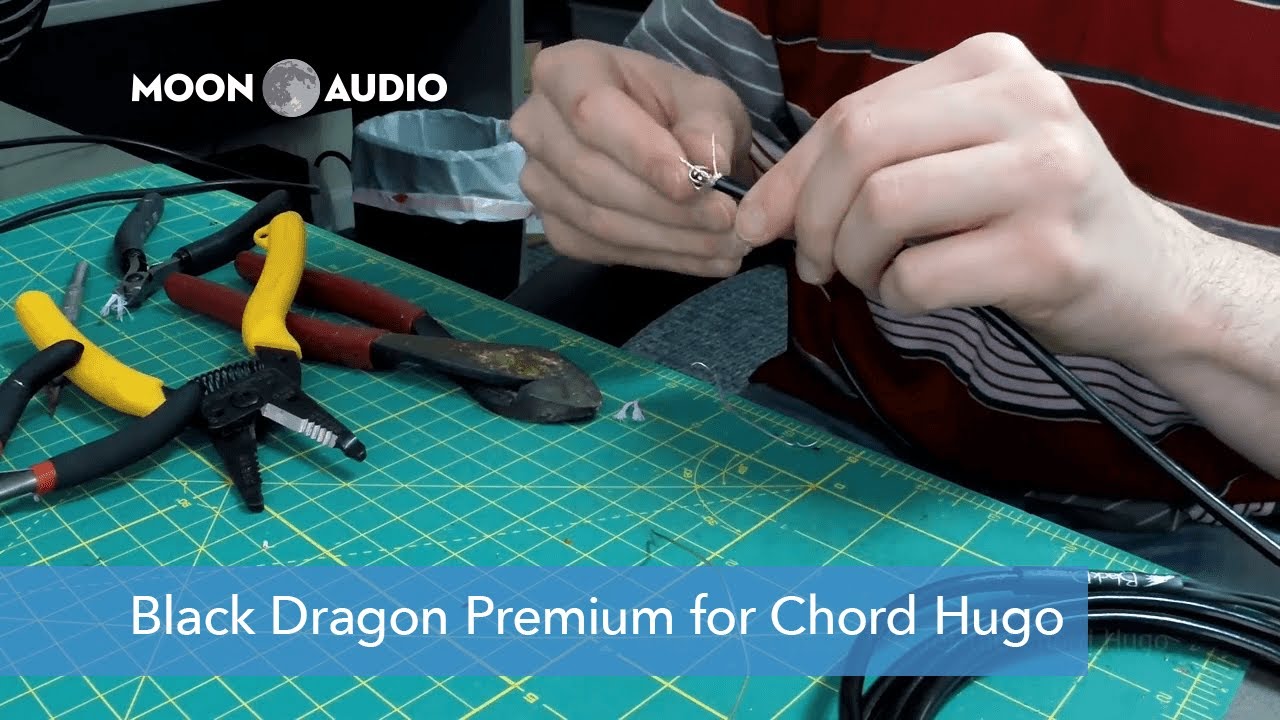 Black Dragon Premium Headphone Cable V2 for the Chord Hugo | Moon Audio ...