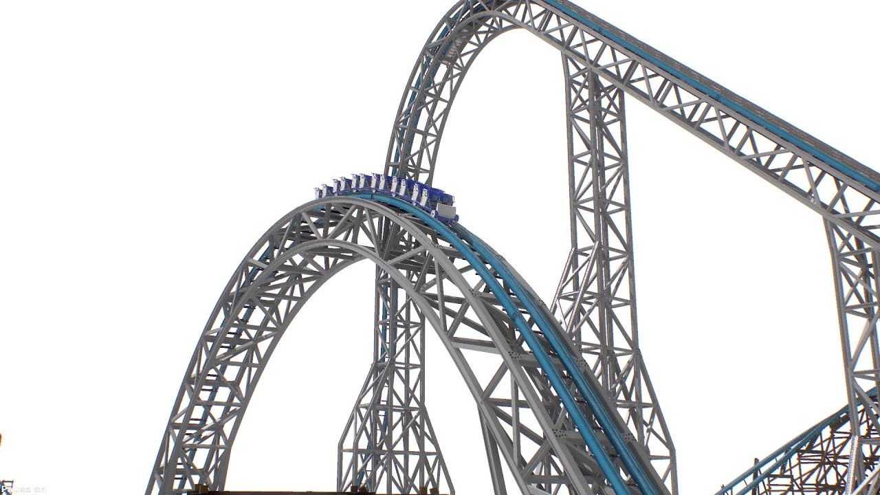 Crusader - RMC Steel Truss I-BOX Coaster - No Limits 2 (FVD++) - YouTube