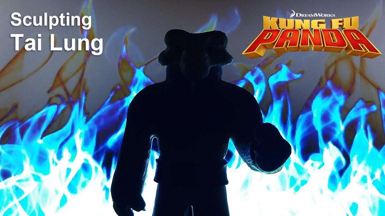 Sculpting Tai Lung Part 1 | DreamWorks Kung Fu Panda - YouTube