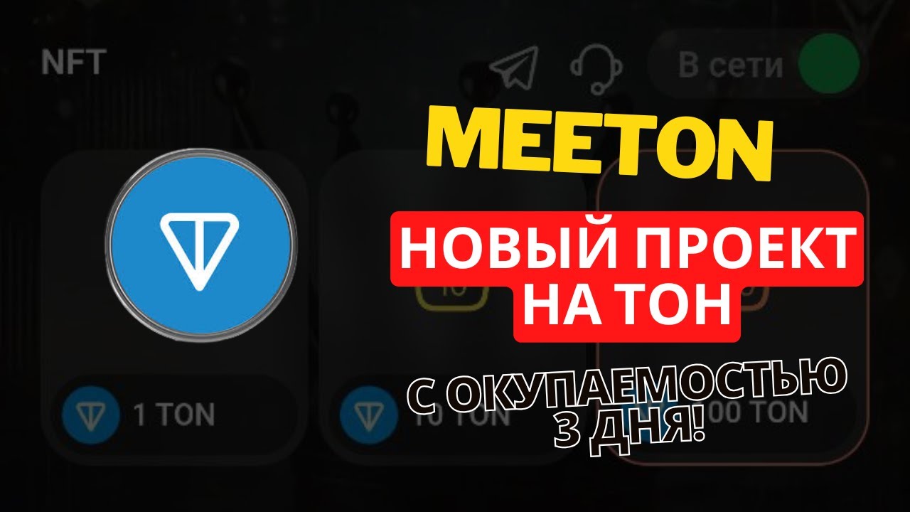 MEETON - НОВЫЙ ПРОЕКТ С БЫСТРОЙ ОКУПАЕМОСТЬЮ НА ТОН! - YouTube