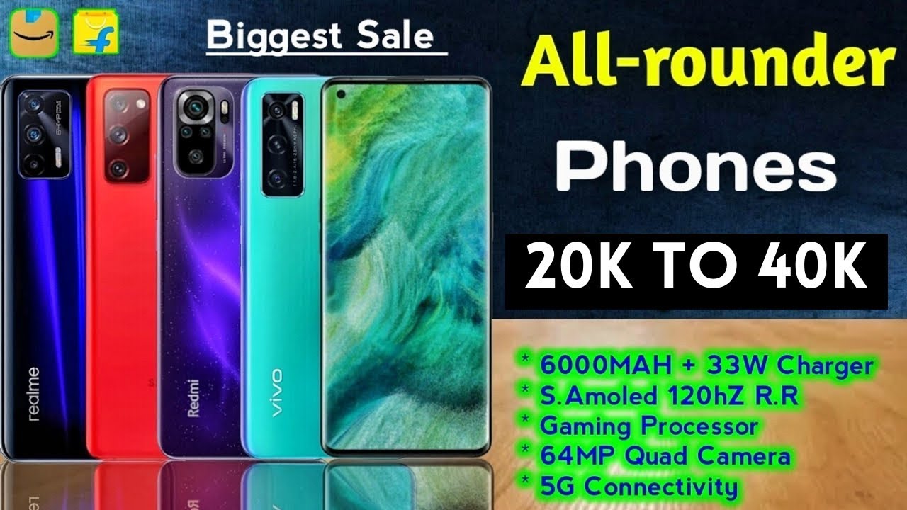 Top 5 Smartphone Under 20,000 2021 | Best Smartphone Under 40k, Best ...
