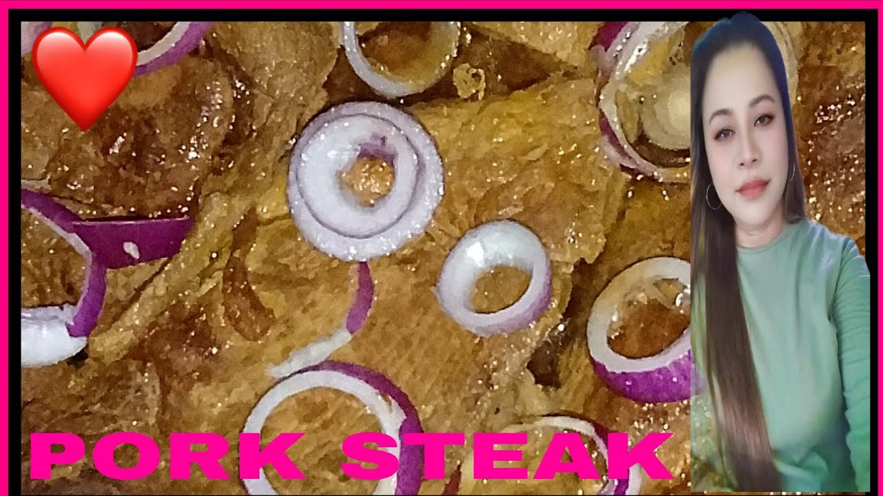 ULAM SA PANANGHALIAN II PORK STEAK II PINOYFOOD #cooking - YouTube