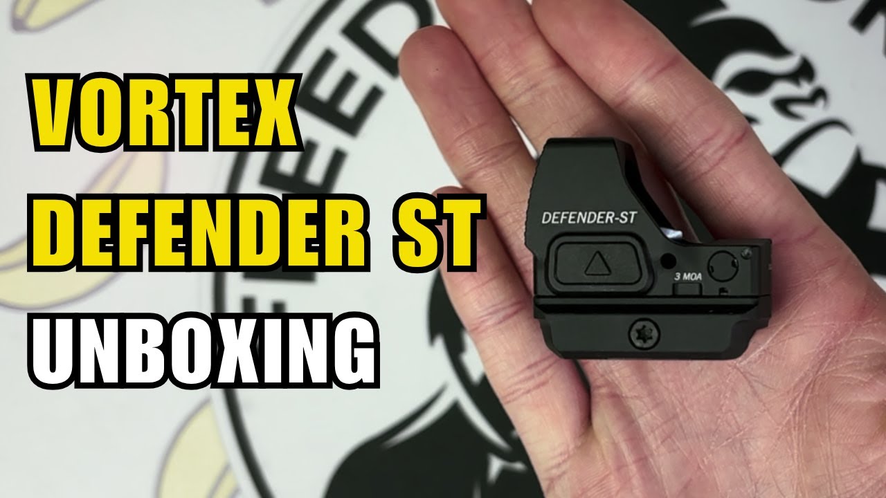 Vortex Defender ST Unboxing - Vortex Delta Point Pro Open Emitter Red ...