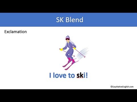 ESL SK Phonics Blends: EASY NATIVE ENGLISH - YouTube