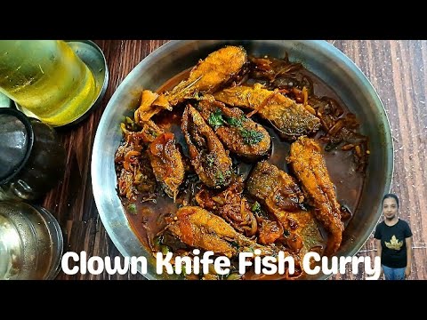 Clown Knife Fish Curry Recipe | Bengal Famous Chital Fish Curry Recipe ...