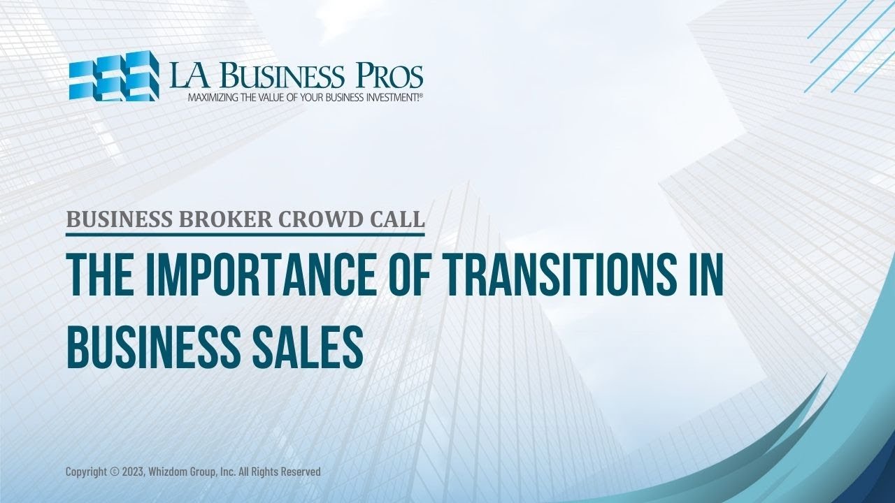 The Importance of Transitions in Business Sales - YouTube