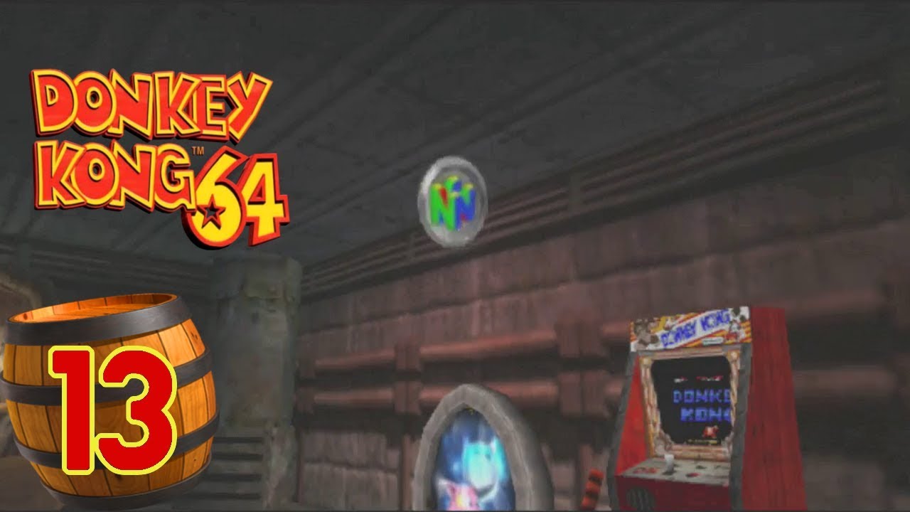 Donkey Kong 64 Part 13 That Nintendo Coin - YouTube