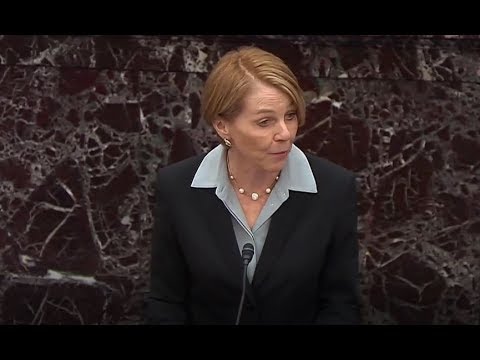 Trump's lawyer Jane Raskin refuted the House’s case in Senate ...