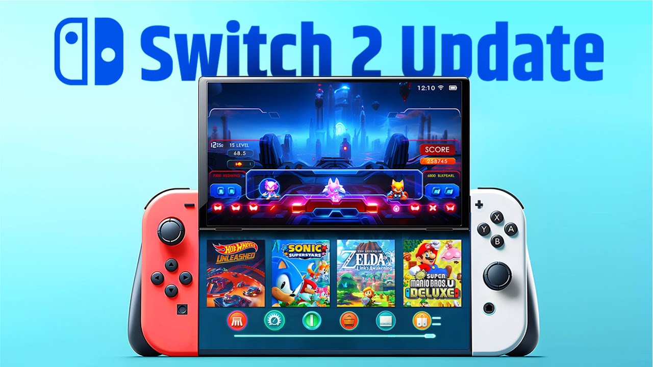 Nintendo Switch 2 With Magnetic Joycons? - YouTube