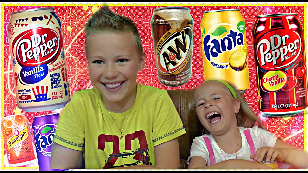 ЧЕЛЛЕНДЖ SODA CHALLENGE 7UP Cherry +A&W Cream + Dr.Pepper Vanilla ...