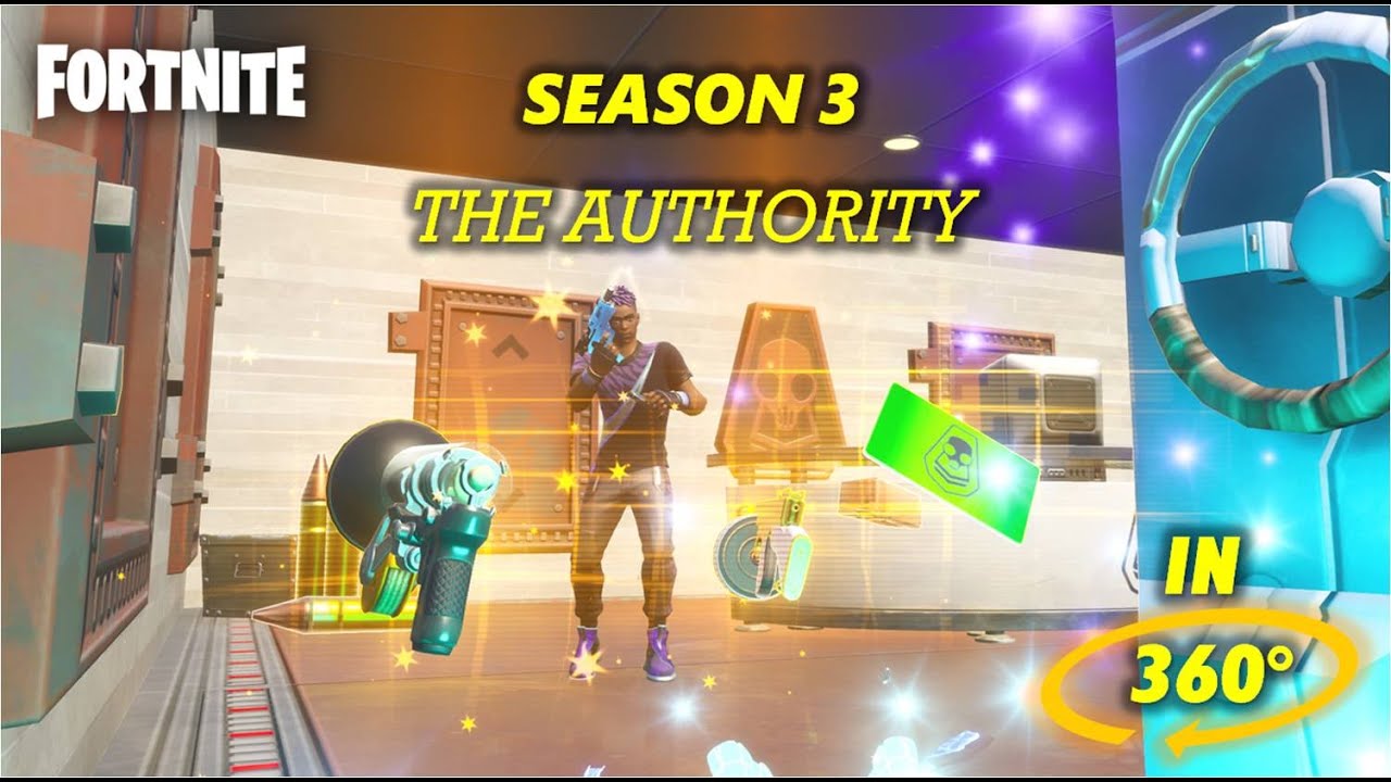 Fortnite in 360° Third Person Gameplay - Opening the Vault at THE ...