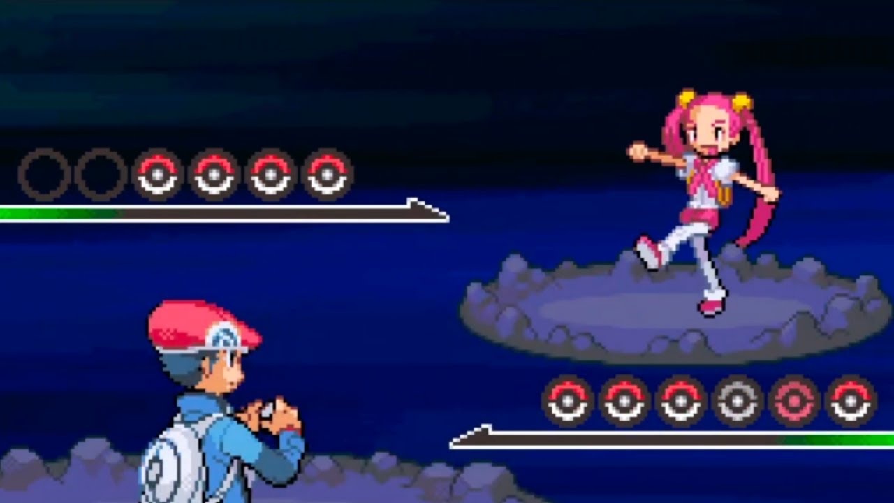 Pokemon Renegade Platinum - vs. Trainer Mira in Wayward Cave (EVless ...