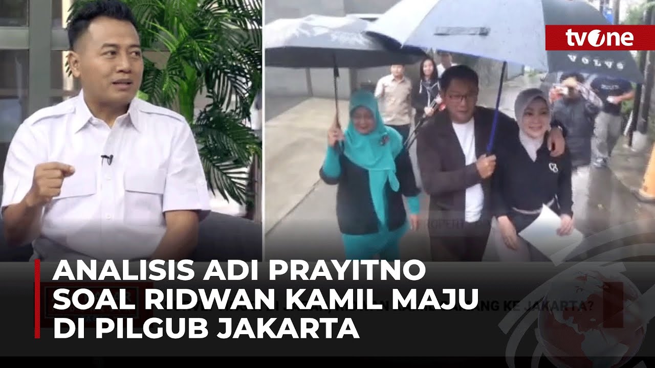 Adi Prayitno: Semua Orang Ingin Maju Sebagai Calon Gubernur Jakarta ...