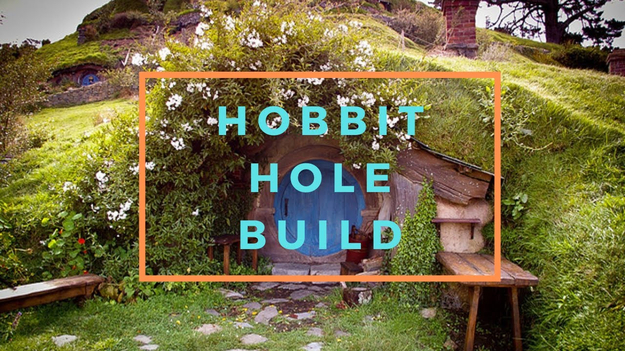 Part 10: Block Facade Wall For Hobbit Hole Build - YouTube