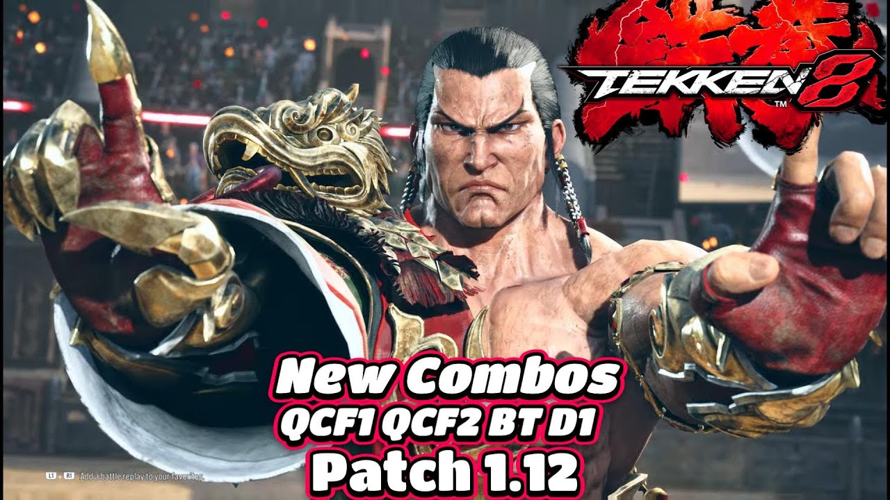 Tekken 8 Feng New Combos ( Patch v1.12 ) QCF1 QCF2 BT D1 Max Damage ...