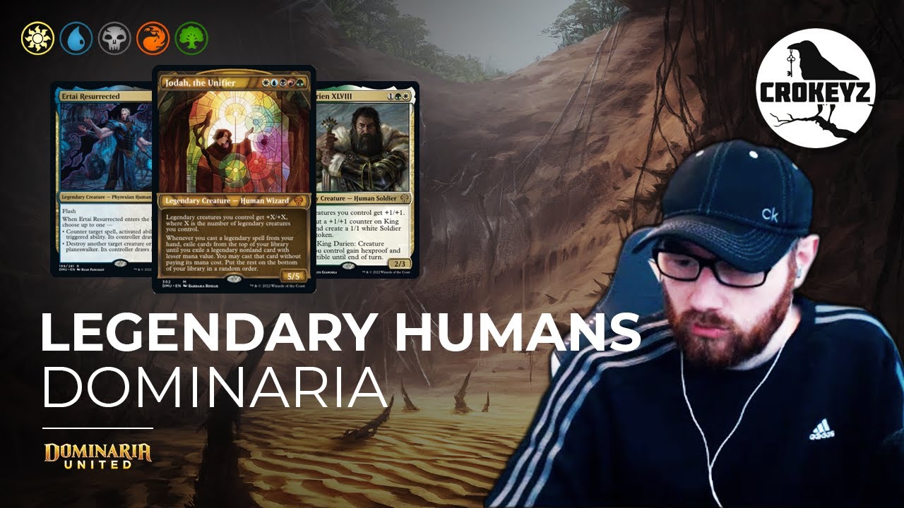 5C Legendary HUMANS! Dominaria United, Early Access Event | CROKEYZ MTG ...